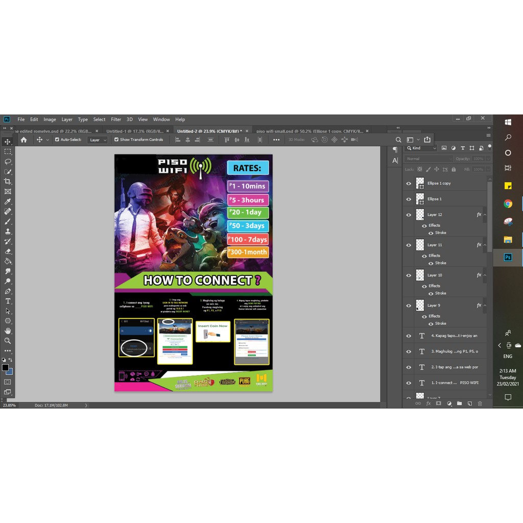 Tarpaulin for Pisowifi/ Waterproof Sticker for Vendo Box | Shopee ...