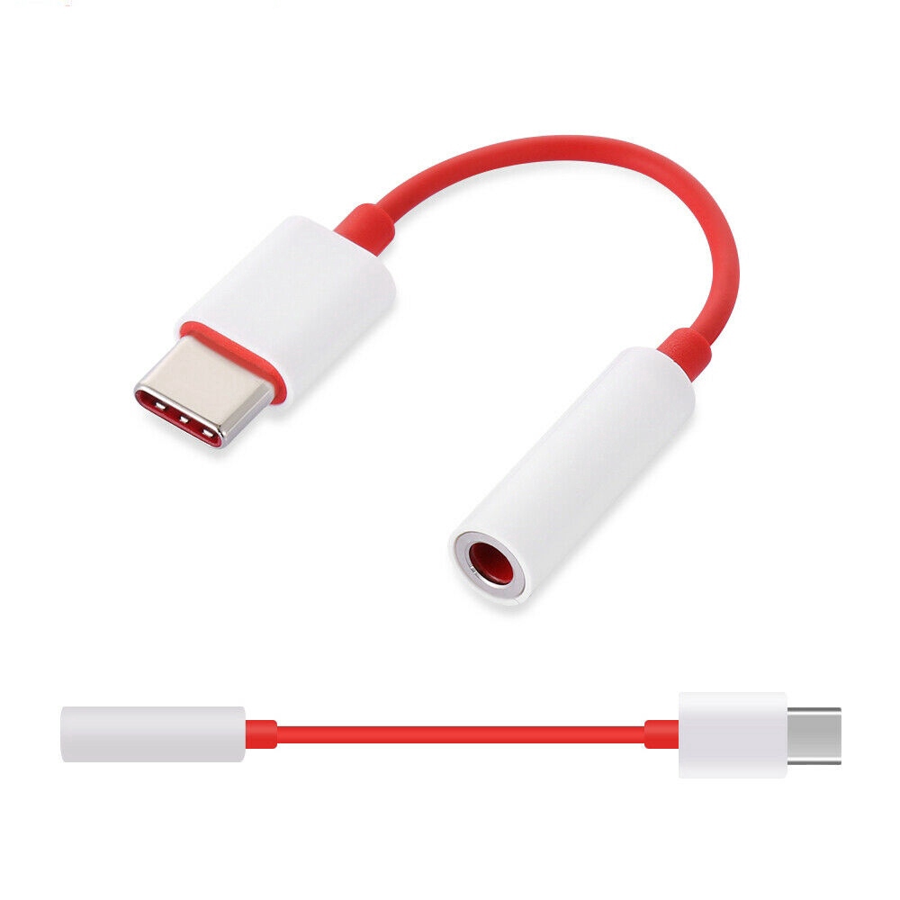 Oneplus 7 Pro USB-C Audio Cable Connector Headphone Adapter Cord Type-c ...