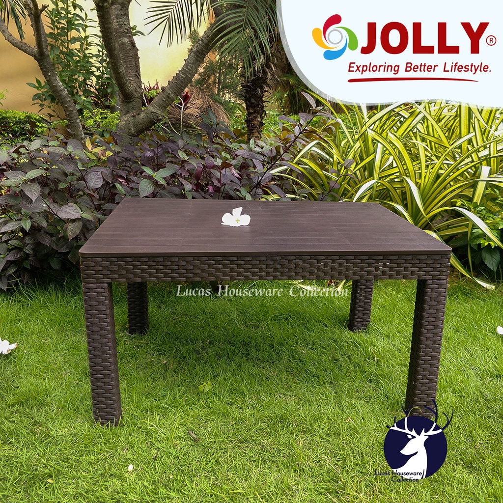 RATTAN WEAVED PLASTIC TABLE SQUARE & RECTANGLE BED SIDE TABLE / STUDY ...