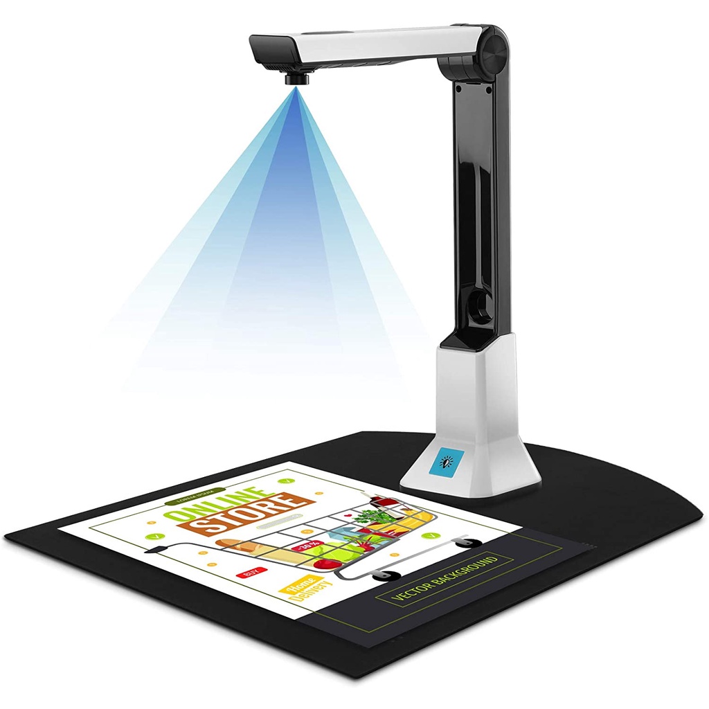 BK50 Portable 8 Mega-pixel High Definition Doc Scanner Capture Size A4 ...