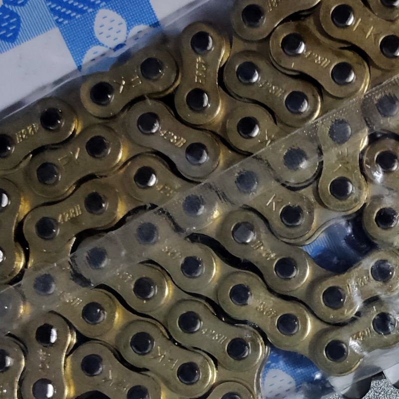 HEAVY DUTY GOLD CHAIN 428H (Made in Japan) | Shopee Philippines