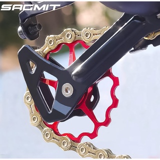 JARVIS Sagmit Alloy Rear Derailleur RD Pulley Sealed Bearing 11T 13T Mountain Bike MTB Road Bike ...
