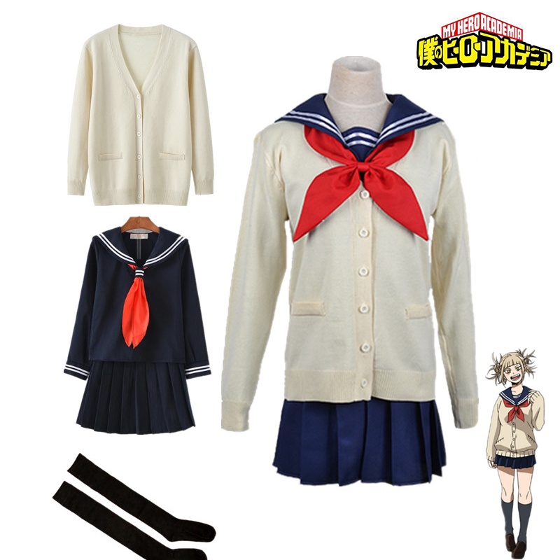 Ready For Get The Next Comic Con With Toga Himiko Cosplay Costume Set ...