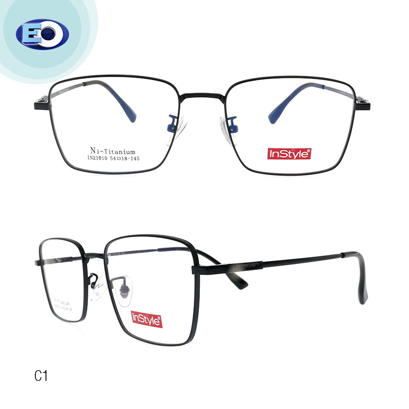 EO Instyle IN21010 Frame with Multicoated Lens / Non-graded Eyeglasses ...
