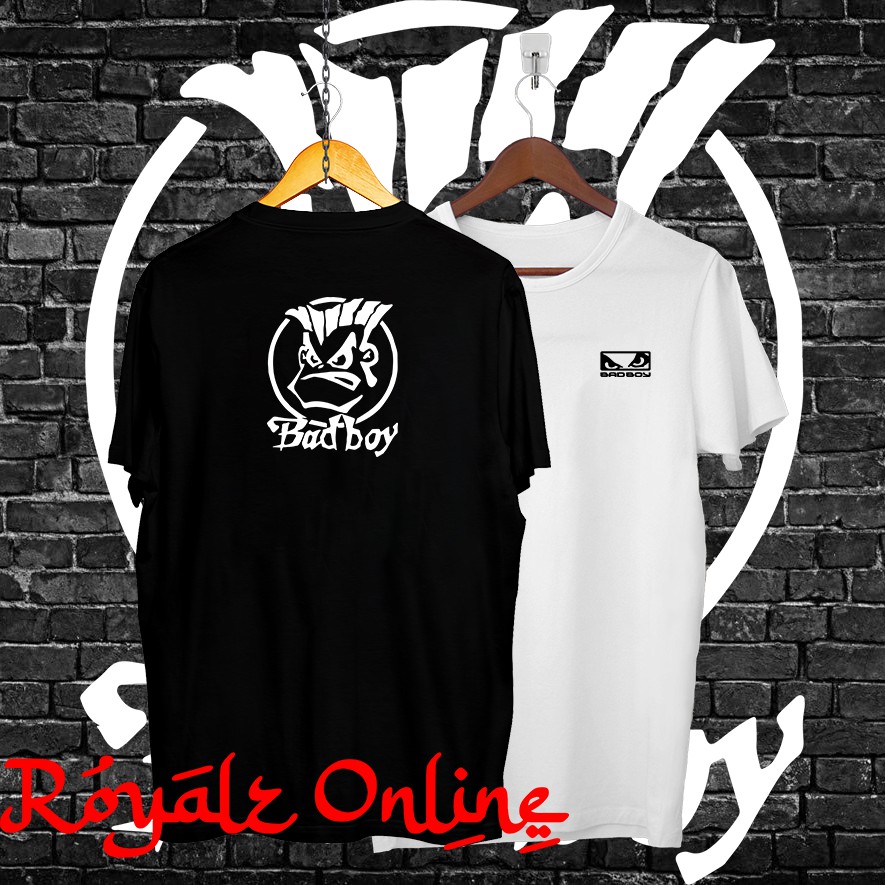 Bad Boy Graphic Shirt Vinyl Front And Back Print (Unisex For Men And ...