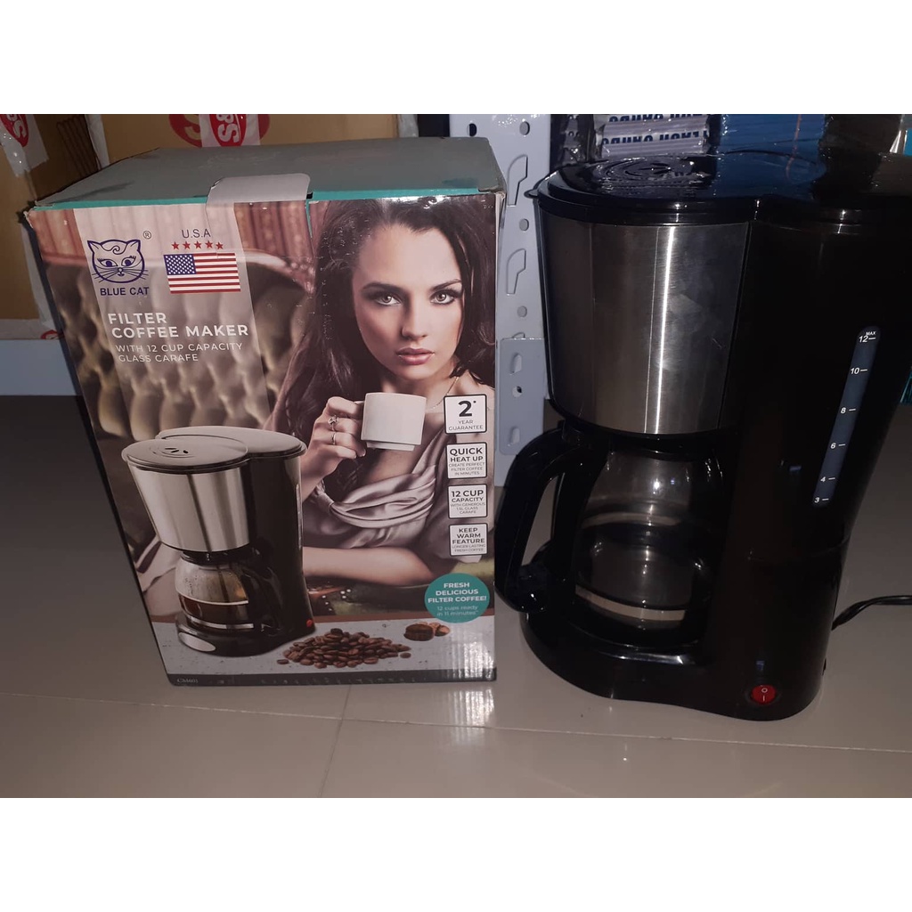 Coffee Maker CM601 Blue Cat | Shopee Philippines