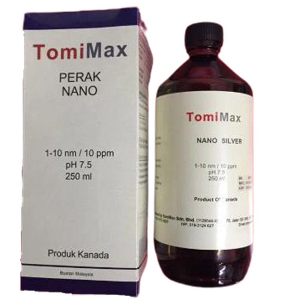 TOMIMAX ORAL 250ML NANO SILVER | Shopee Philippines