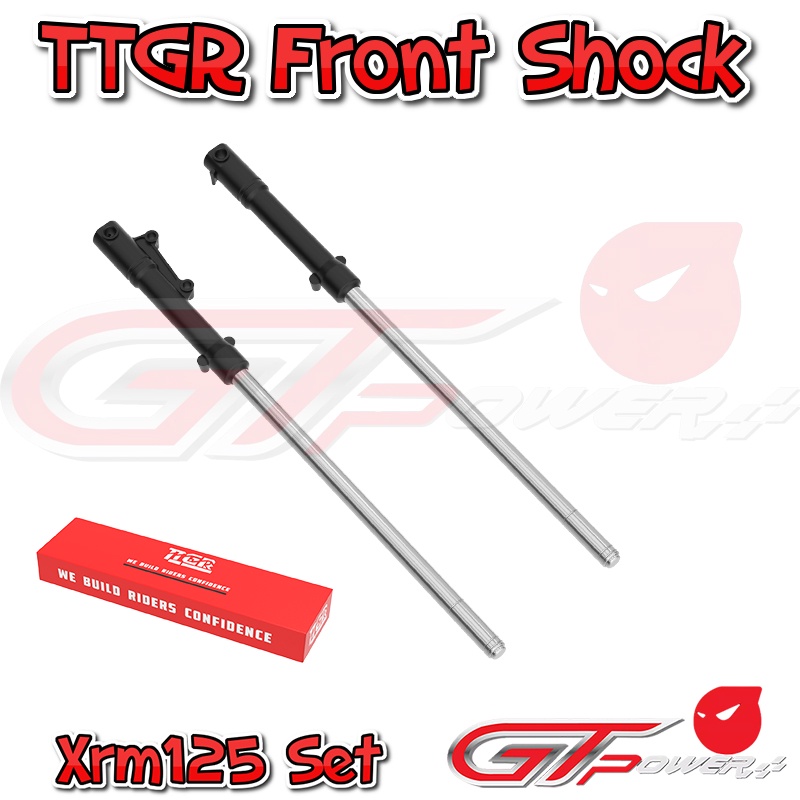 ⭐TTGR Front Shock Set For XRM125 FRONT SET Made In Thailand | Shopee ...