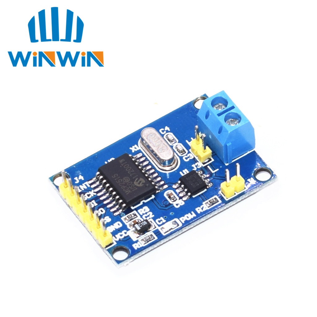 Mcp2515 Can Bus Module Tja1050 Receiver Spi For 51 Mcu Arm Controller Shopee Philippines