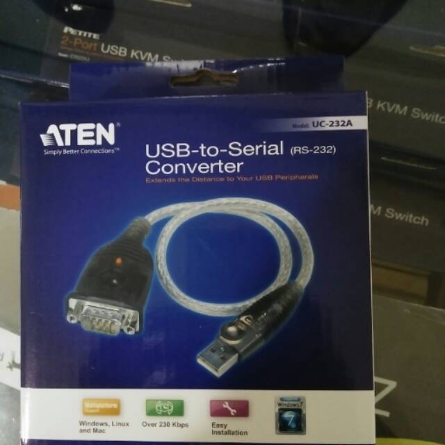 Aten USB to Serial Converter Cable (RS-232). | Shopee Philippines