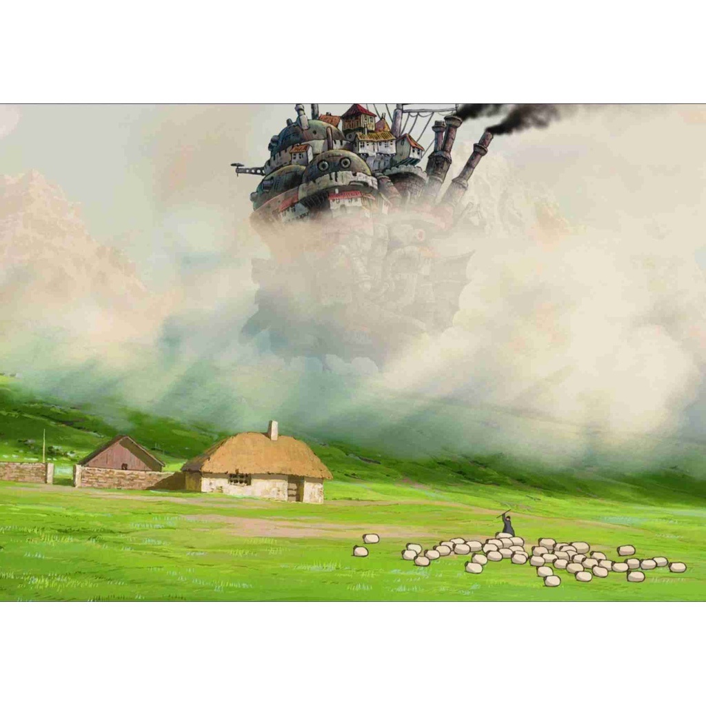 Howl’s Moving Castle Anime Movie Poster A4 Size | Shopee Philippines