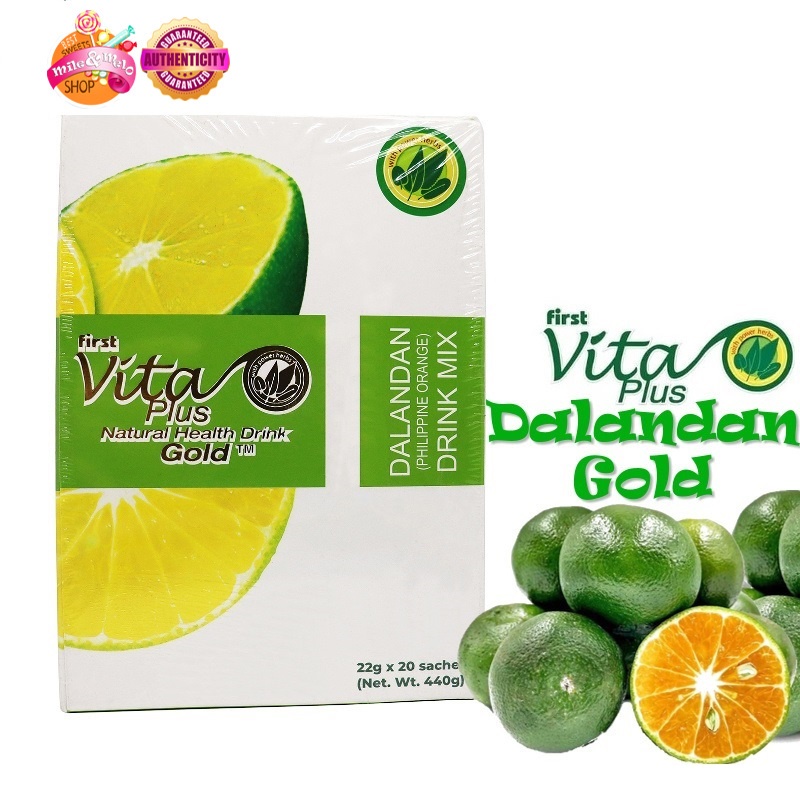 First Vita Plus Gold Dalandan Natural Health Drink 22g x 20 sachet | Shopee Philippines