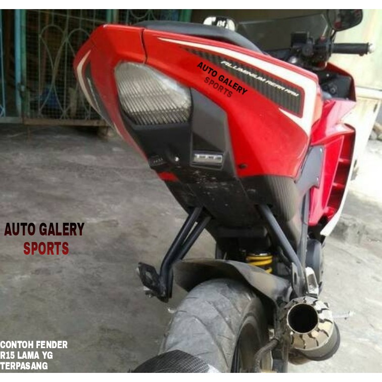 Fender mhr Yamaha R15 V2 undertail R15 old abs Plastic | Shopee Philippines