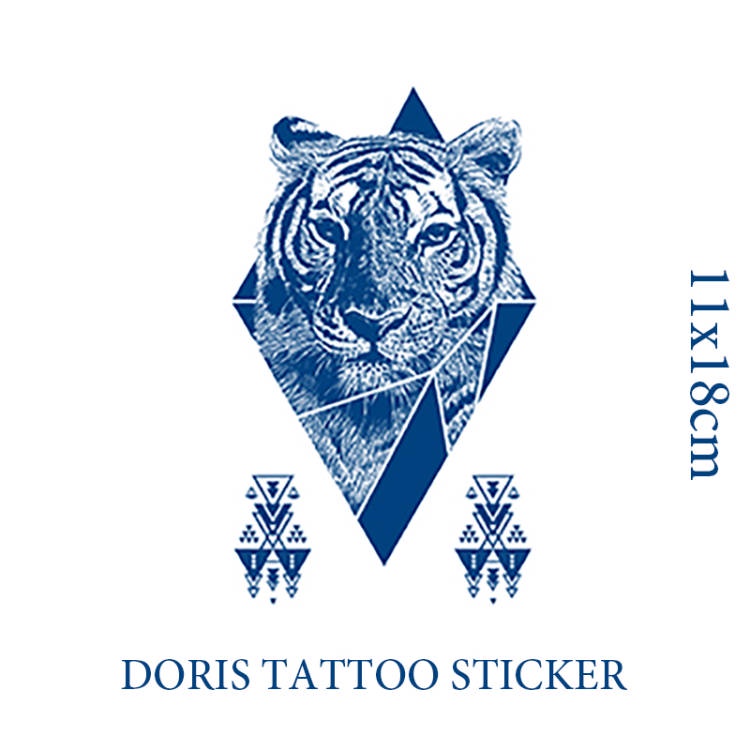 Temporary Tattoo Magic Tattoo Sticker Waterproof Long Lasting 15 days ...