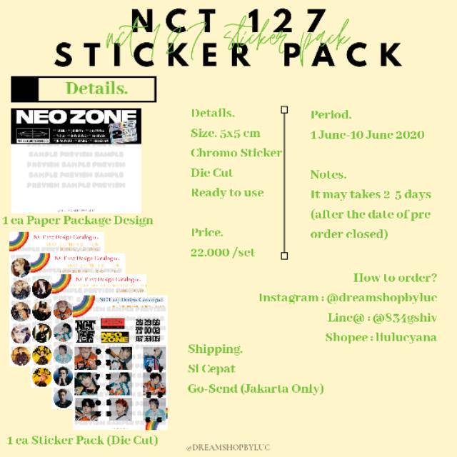 Nct 127 STICKER PACK | Shopee Philippines