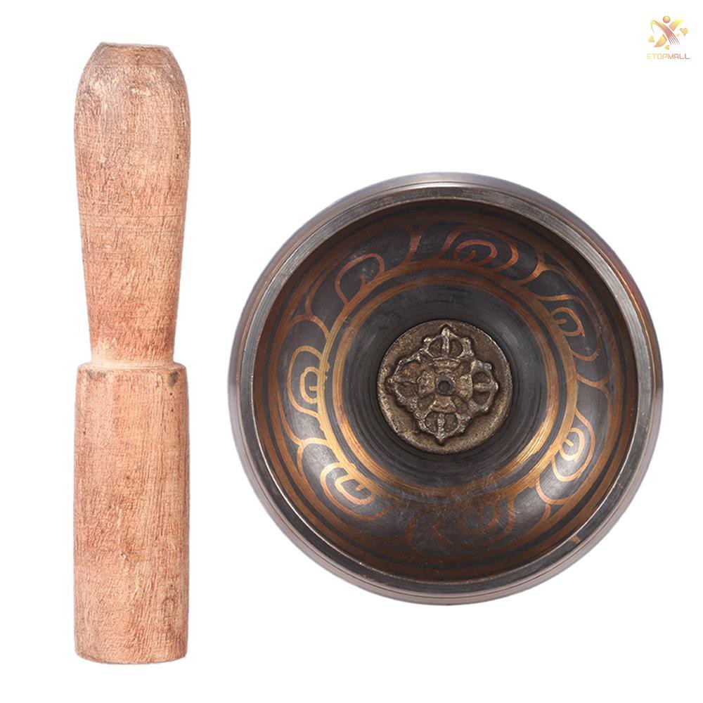 Ready Stock Exquisite 2 8 Inch Handmade Tibetan Bell Metal Singing Bowl