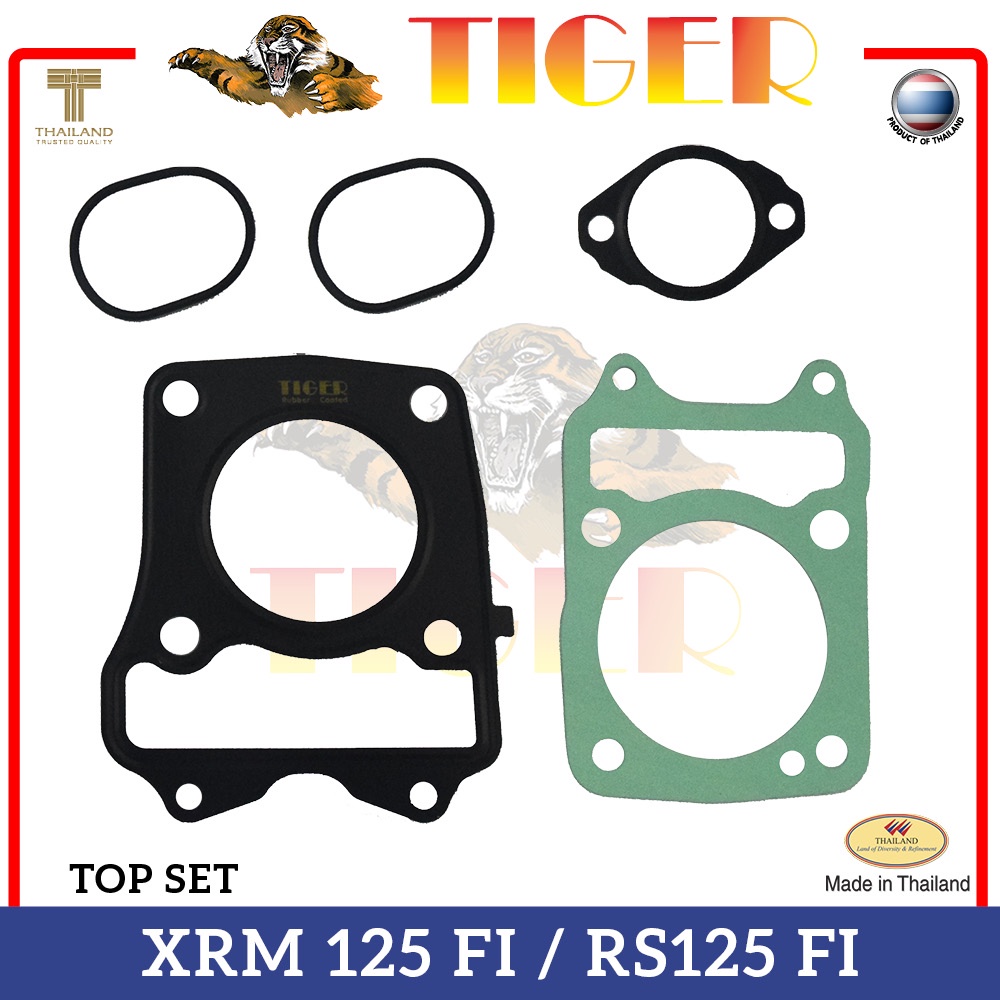 Honda XRM 125 FI, RS125 FI TIGER THAILAND Individual Gaskets (Made in ...