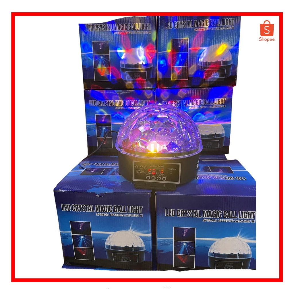 LED MAGIC BALL LIGHT w/ CONTROLLER | Shopee Philippines