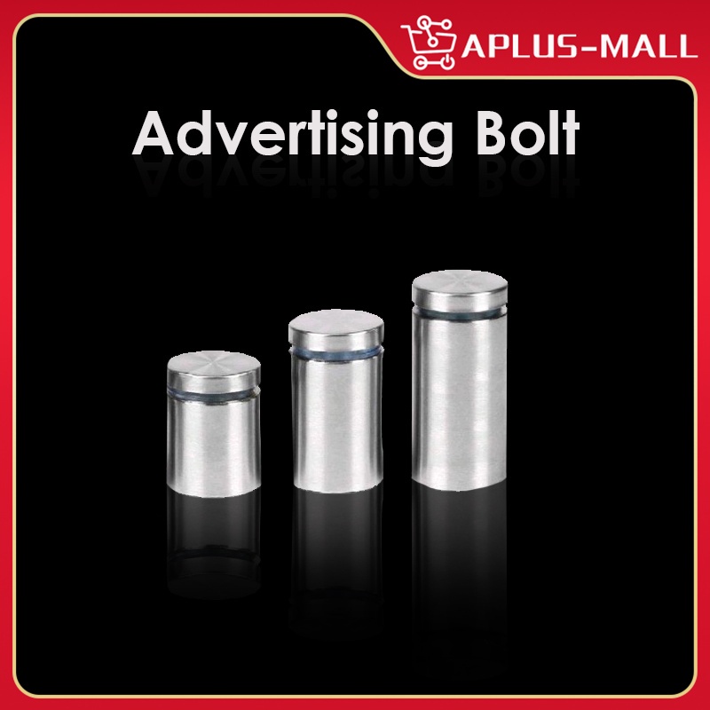 10Pcs 19mm Advertising Bolt Signage Bolt Stainless Steel Stand Off Bolt ...