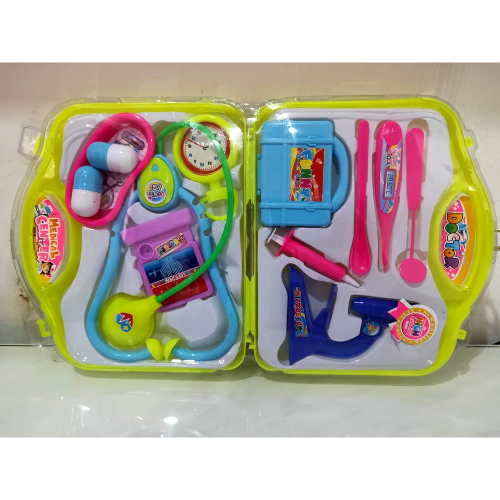 Doctor Play Children's Doctor Toy Suitcase Set | Shopee Philippines