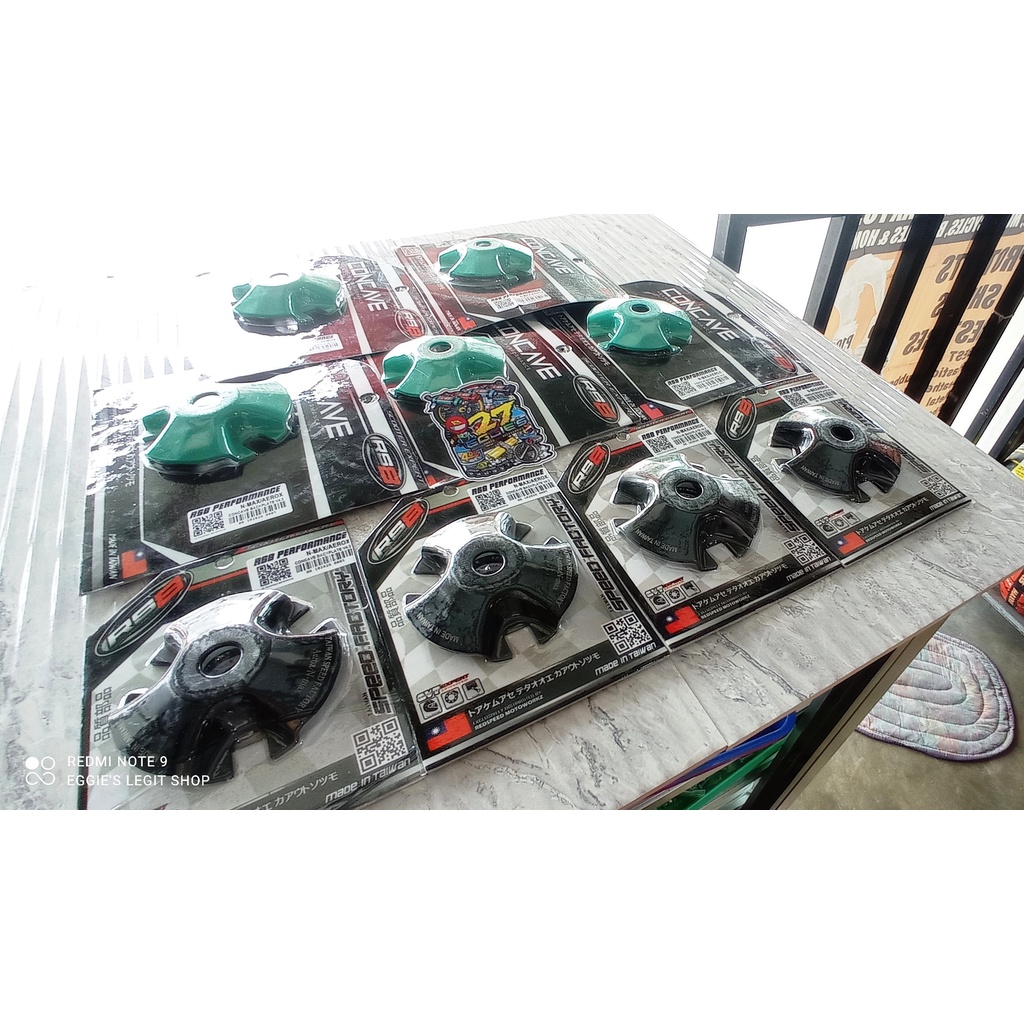 RS8 AEROX NMAX CONCAVE BACK PLATE(CAM PLATE) | Shopee Philippines