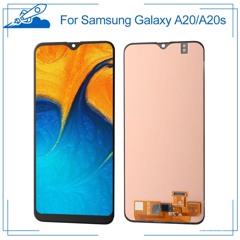 100% OEM AMOLED For Samsung Galaxy A20 A20s LCD Touch Screen amoled ...