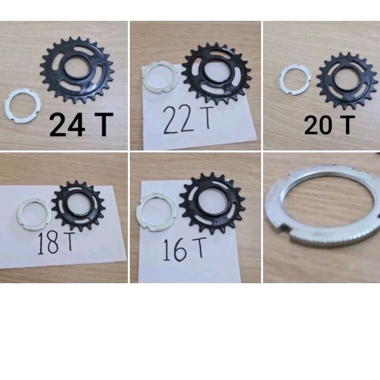 Good Quality Gear 16 18 20 22 24T Gear Cog Single Fixie Doltrap Dead ...