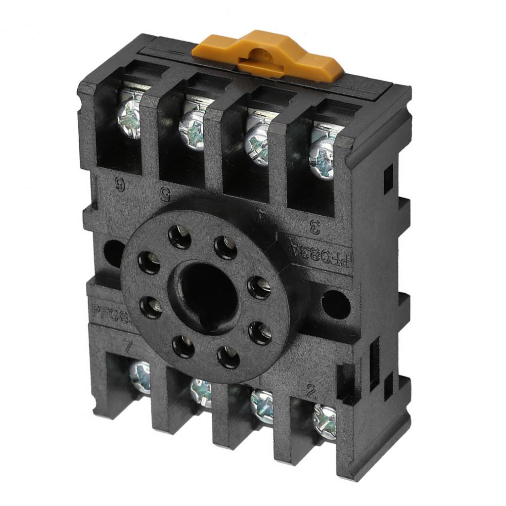 Pf083a 8 Pins Power Relay Base Socket For Mk2p Ah3 Time Relay Shopee Philippines