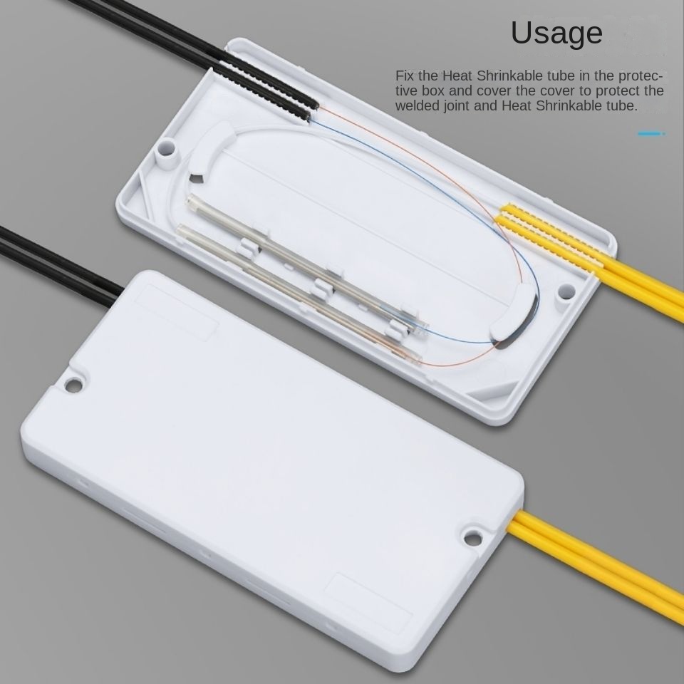 Ready Stock 50pcs/bag 2core Ftth Fiber Optic Termination Box Ftth Box 2 ...