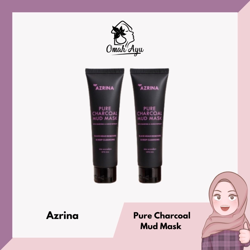 Azrina Pure Charcoal Mud Mask Facial Mask | Shopee Philippines