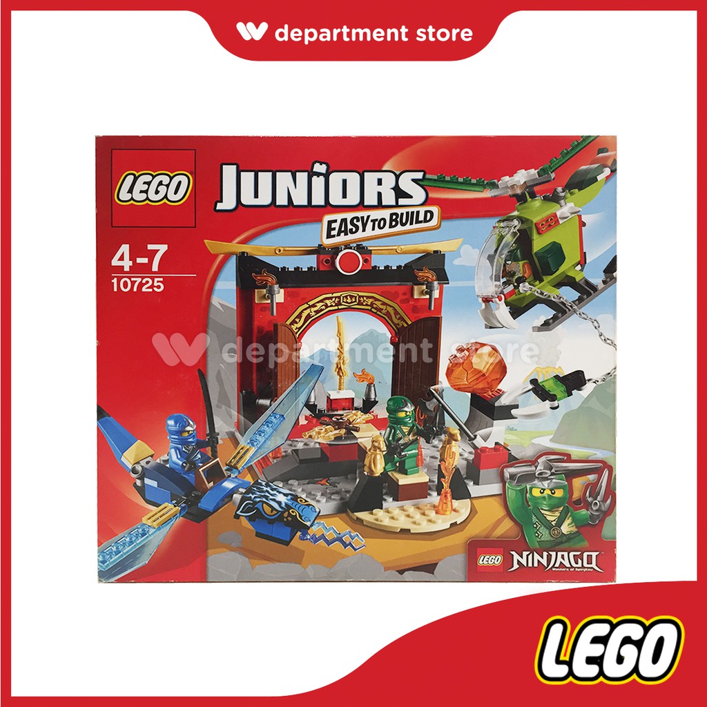 LEGO 100% Authentic Juniors Ninjago Lost Temple 10725 | Shopee Philippines