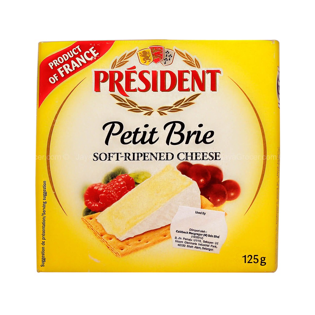 President Petit Brie Soft Ripened Cheese 135 grams | Shopee Philippines