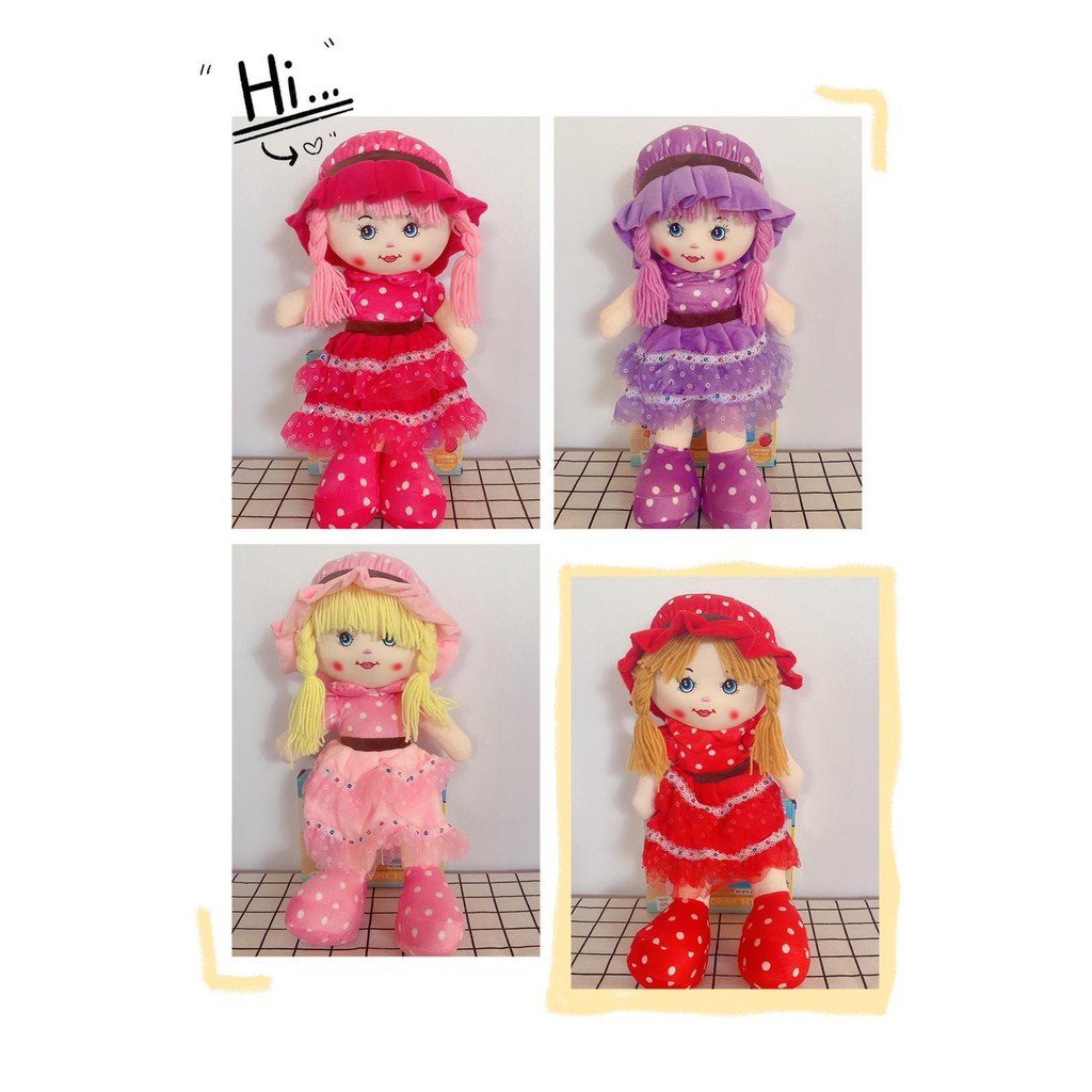K2-shop Plush Doll girls stuffed toy 45cm for birthday gift | Shopee ...