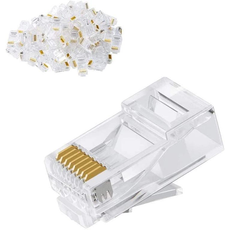 RJ45 ETHERNET CONNECTOR ORDINARY (1000pcs) | Shopee Philippines
