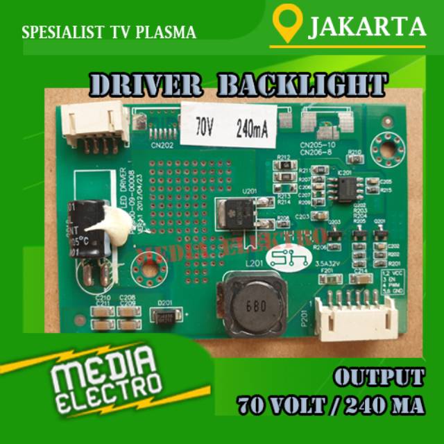 Universal LED Backlight driver // DC-DC Converter // inverter | Shopee ...
