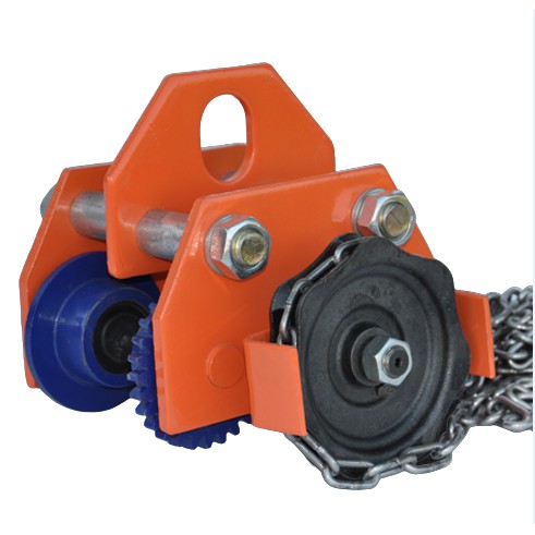 GST GEARED TROLLEY MANUAL DRIVING ENCLOSED BEARING TROLLEY WITH WHEEL ...