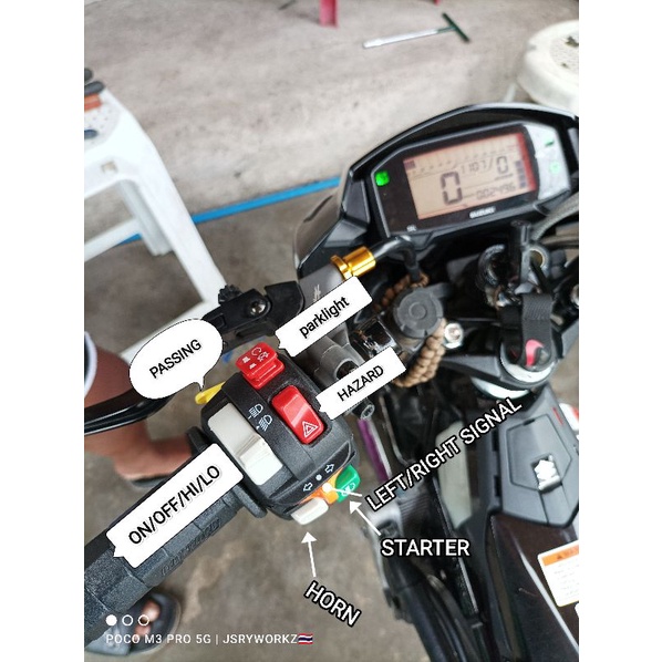 HONEYWELL SWITCH FOR RAIDER 150 FI PLUG AND PLAY | Shopee Philippines