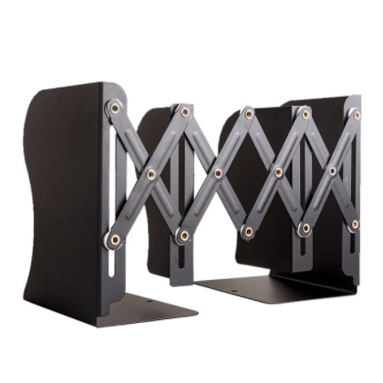 Retractable Bookends For Shelves Book Support Stand Adjustable Bookrack ...