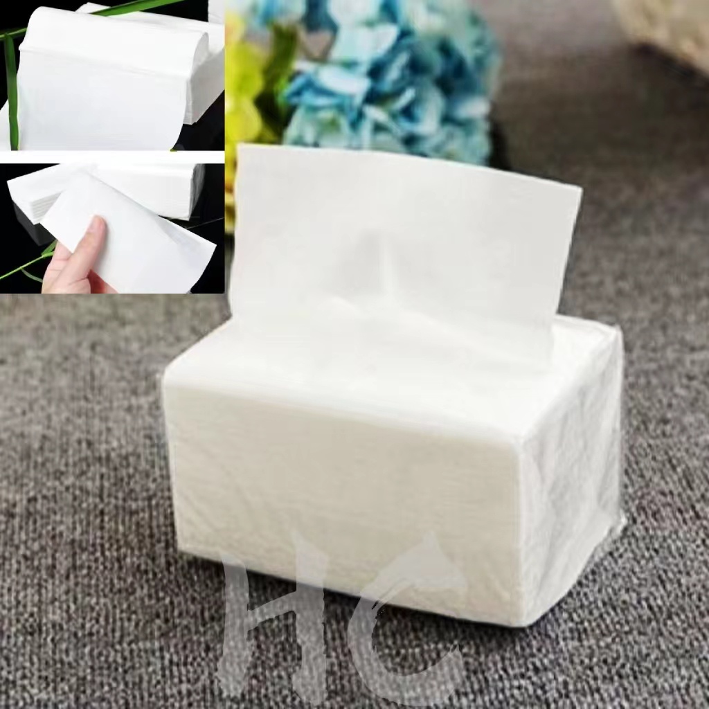 Wood Pulp Facial Interfolded Paper Tissue 3Ply | Shopee Philippines