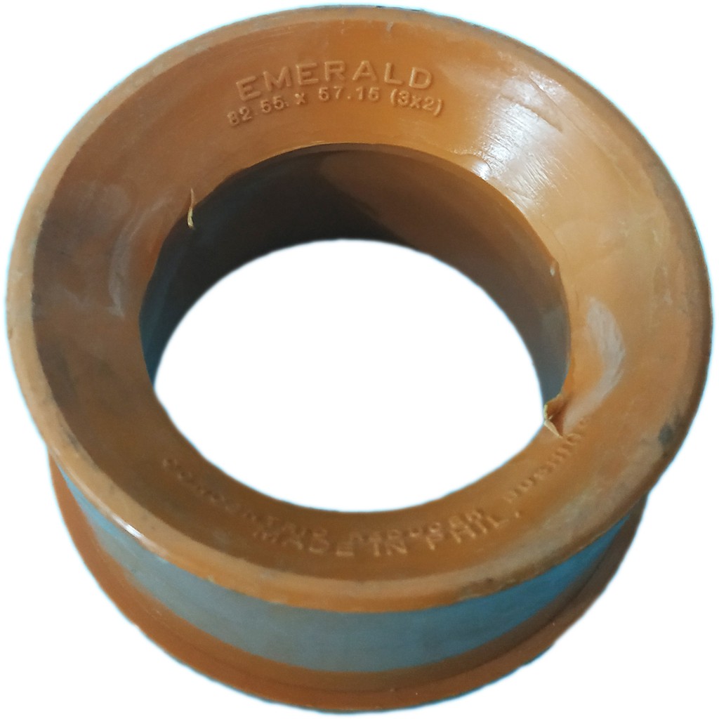 PVC BUSHING REDUCER 90MM X 63MM ORANGE FOR SANITARY === PVC BUSHING ...