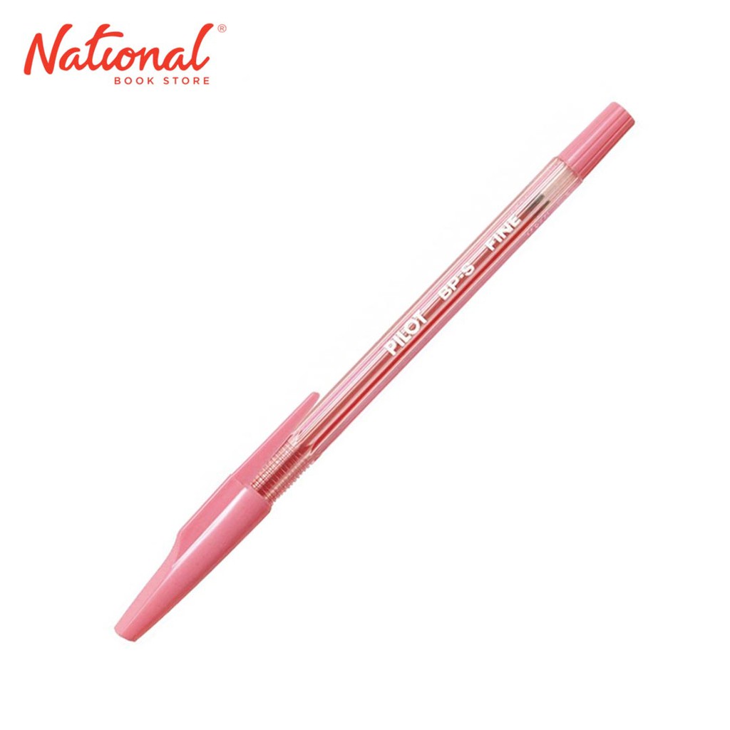 Pilot Ballpoint Stick Bps Pink Fine National Book Store | Shopee ...