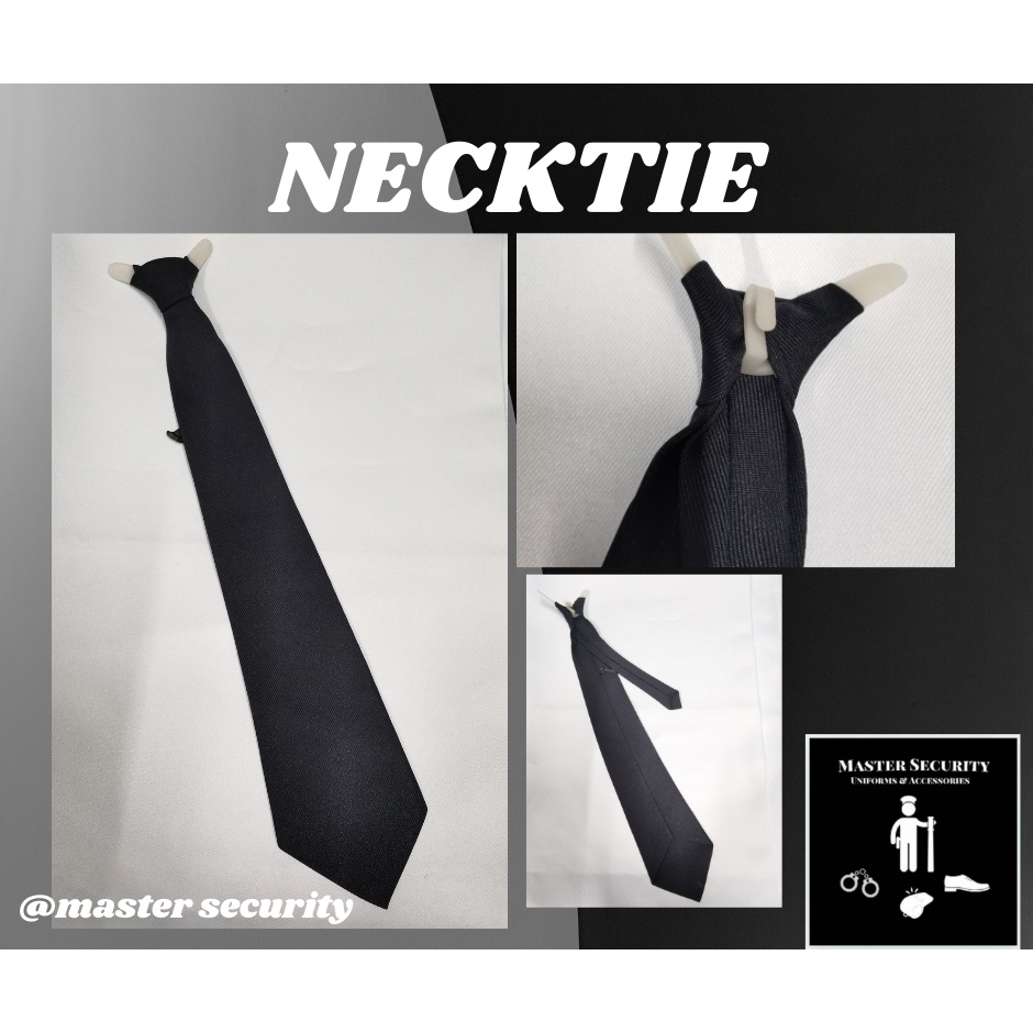NECKTIE- SECURITY GUARD | Shopee Philippines