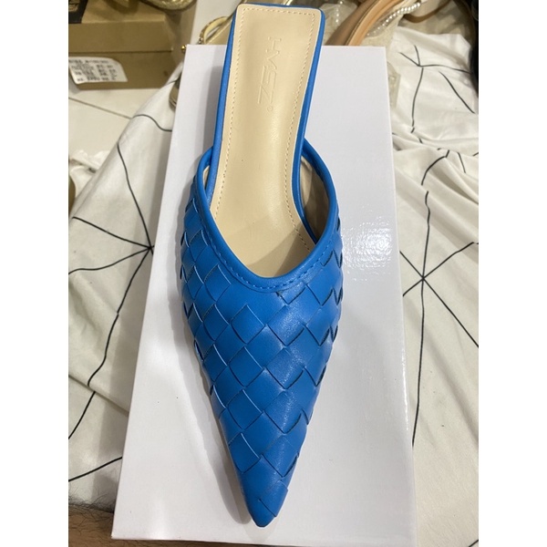 Korean blue banig stilleto | Shopee Philippines