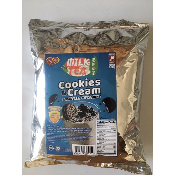 INJOY COOKIES & CREAM POWDERED MILK DRINK 500G | Shopee Philippines INJOY COOKIES & CREAM POWDERED MILK DRINK 500G | Shopee Philippines