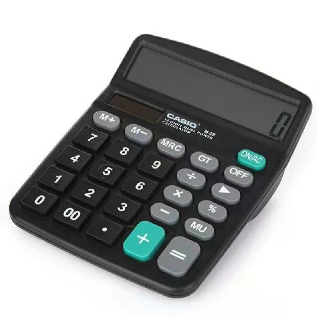 solar calculator 12-Digit Big Display Desktop Calculator m-28 (bdor ...