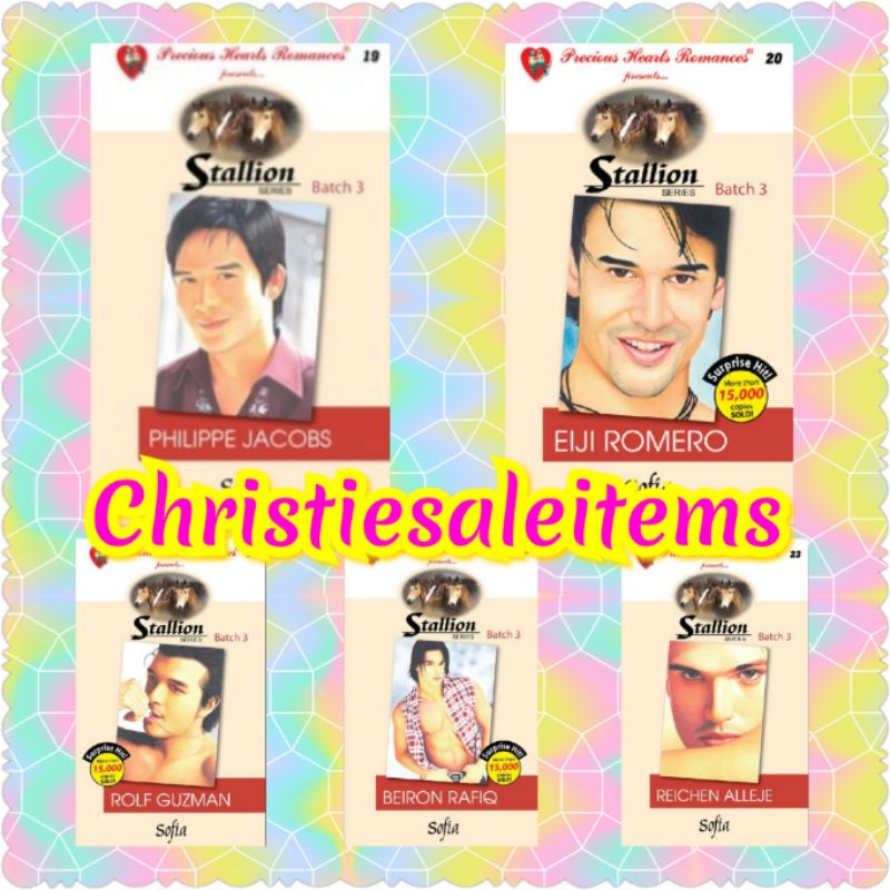 STALLION SERIES SOFIA AND SONIA FRANCESCA BRAND NEW BATCH 3 # 19,20,21 ...