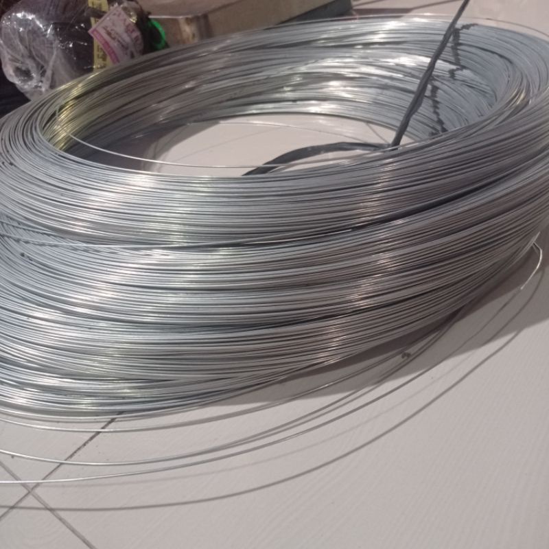 PUTIH Wire TIE BWG 16 18 WIRE 1.8 MM 1.2 MM GALVANIZED WHITE WIRE ...