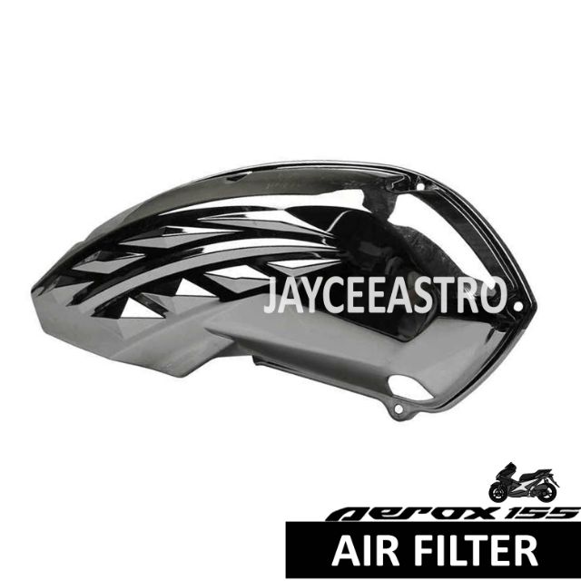 Yamaha Aerox V1 Airfilter Cover( Silver ) | Shopee Philippines