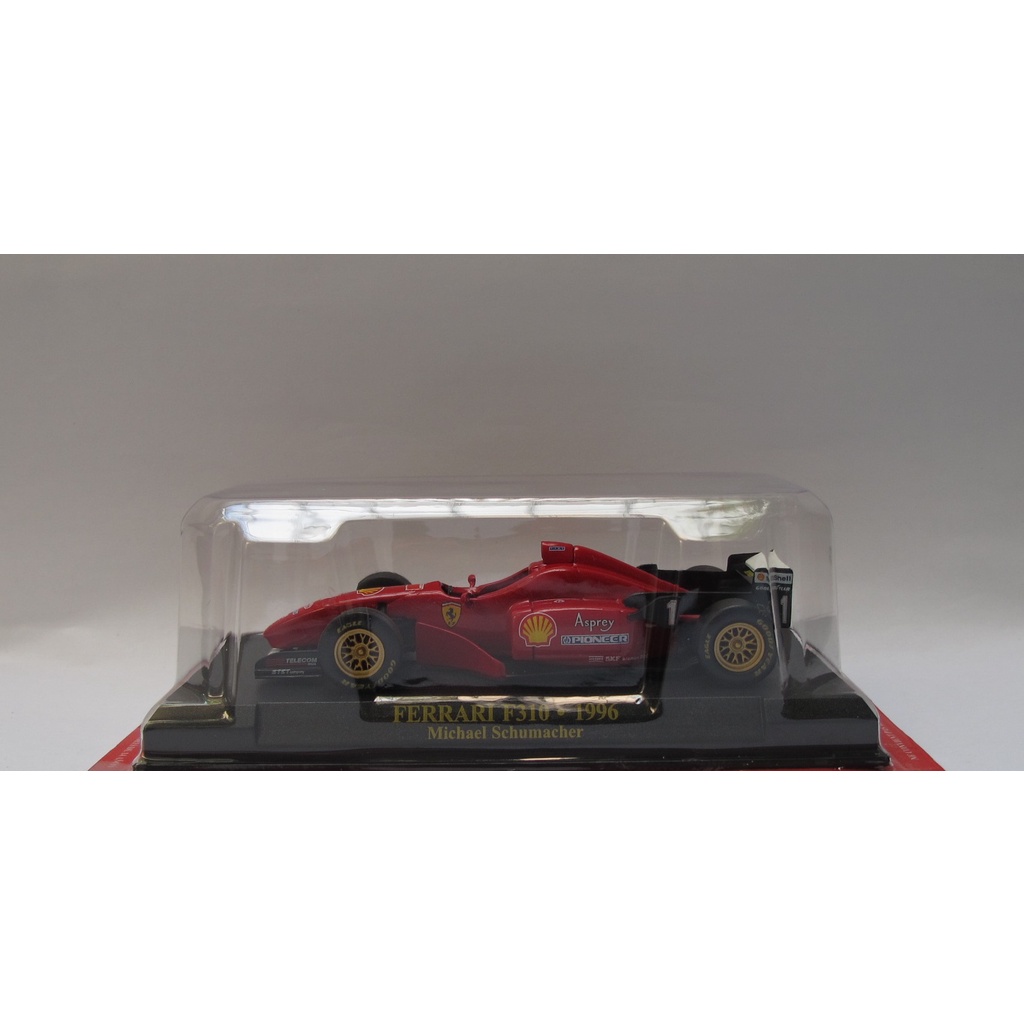 Ixo Hachette Fujingaho FERRARI F310 1996 Michael Schumacher model car 1 ...