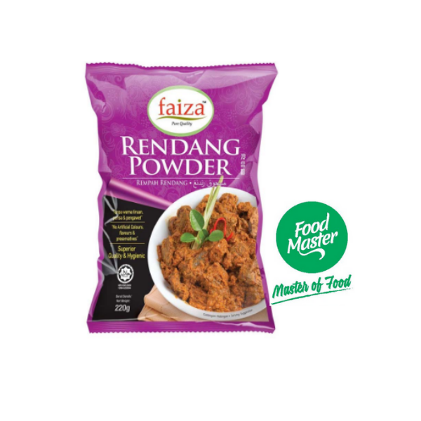 FAIZA Rendang Powder @ 220g ( Free Premium Packing ) | Shopee Philippines